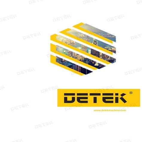 Detek insulating glass machinery catalog | PDF