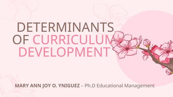Factors & Forces Influencing on Curriculum Development.pptx ...