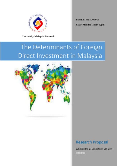 The causal link between foreign direct investment, gdp growth, domestic ...