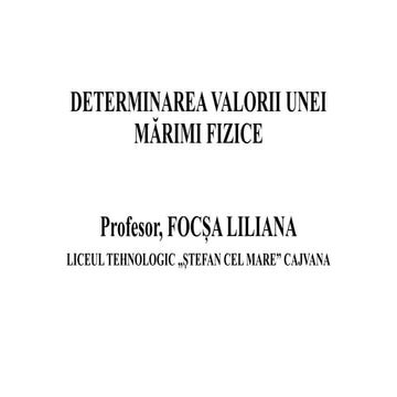 Marimi fizice | PPTX