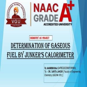 Determination Of Gaseous Fuel By Junker’s Calorimeter.pdf