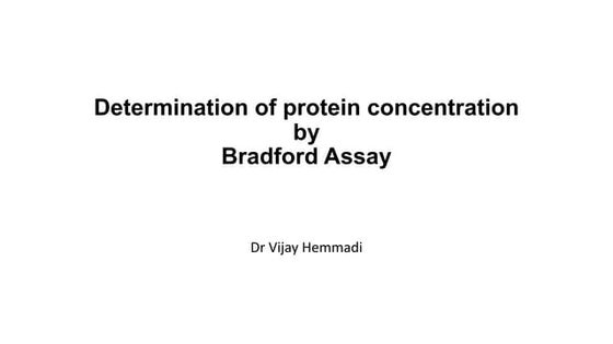 Enzyme assays | PPT | Chemistry | Science