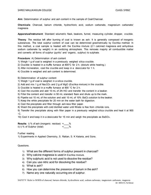 Lab 1 solid determination | PDF