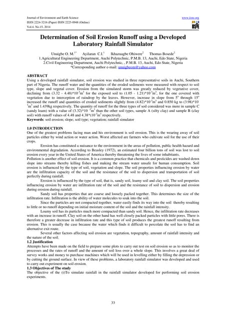 Geography CSEC SBA | DOCX | Geography | Science