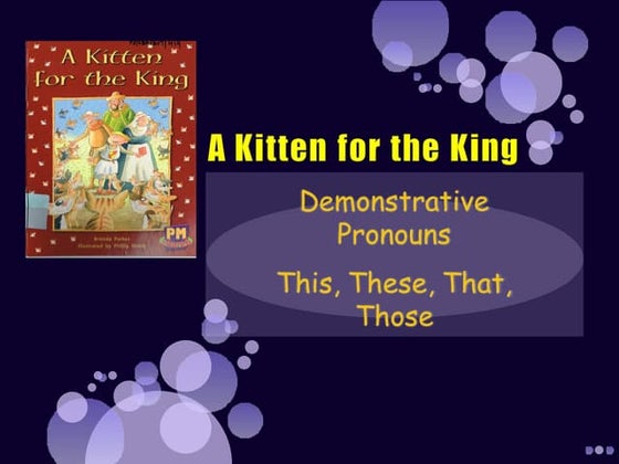 Lesson 13 Demonstrative Pronouns Ppt