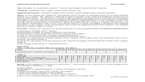 To estimate the amount of barium as BaCrO4 in the solution of barium ...