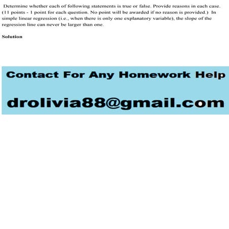 Determine whether each of following statements is true or false. Prov.pdf