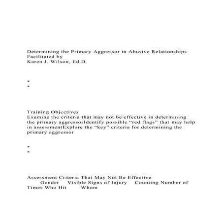 Determining the Primary Aggressor in Abusive Relationships.docx
