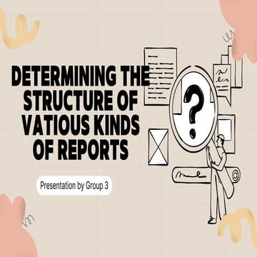 Eapp Q2 M4 Determining The Objectives And Structures Of Reports Pdf