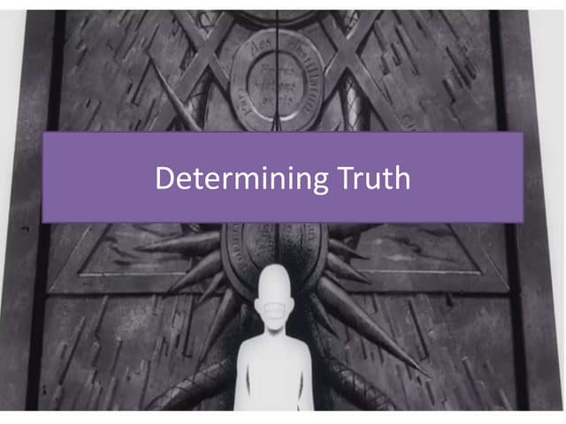 Theories of Truth Powerpoint | PPT