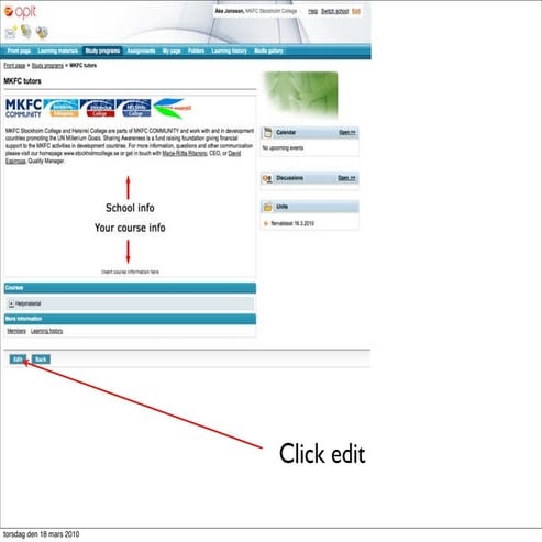 Deteting A Studyprogram | PPT