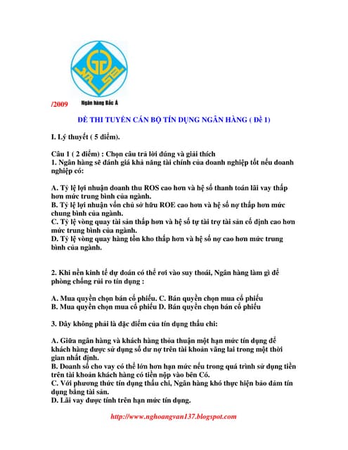 Bai tap dinh_khoan_ke_toan_ngan_hang | PDF