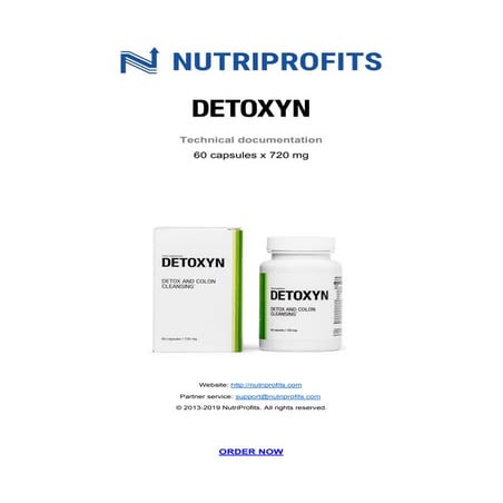 Detoxin - Colon Cleansing | PDF