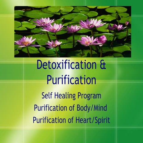 Detox & Purification in 21 Days | PPT