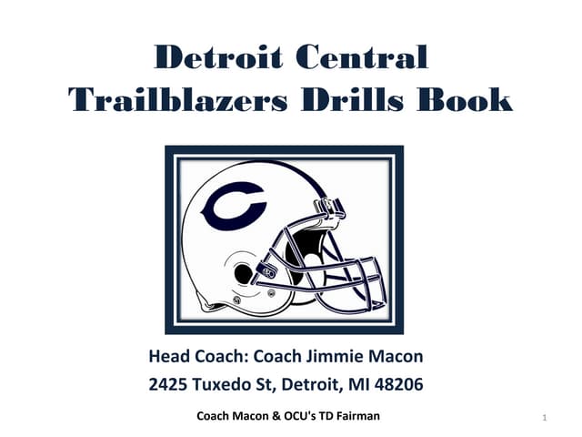 6th Grade Football Playbook | PDF