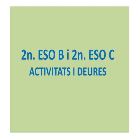 Deures 2 esob-c-1 | PDF