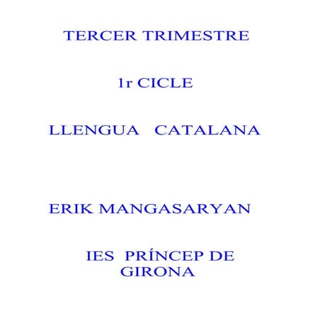 Deures De Català 24 03 09 | DOC