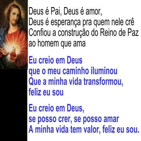 Deus é Pai (Eu Creio Em Deus) | PPT