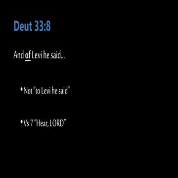 Deut33 9 | PPTX