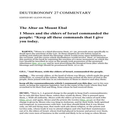 Deuteronomy | PPT