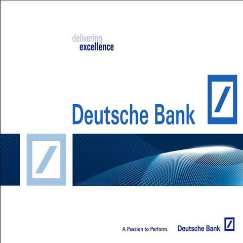 Deutsche bank final Neeraj | PPTX