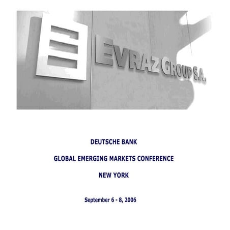 Deutsche bank global emerging markets conference – new york | PDF