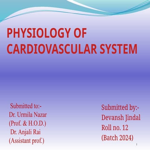 cardiovascular system physiology CVS ).pptx