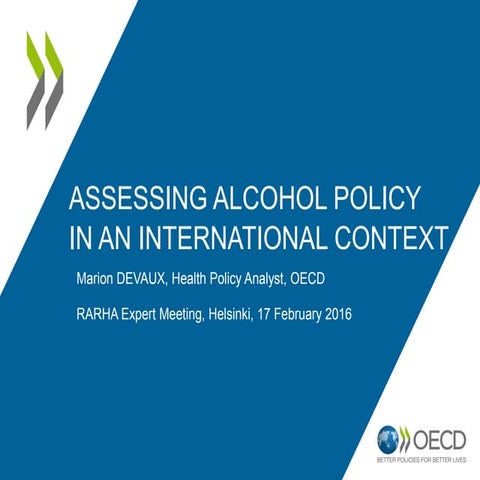 Assessing alcohol policy in an international context | PDF