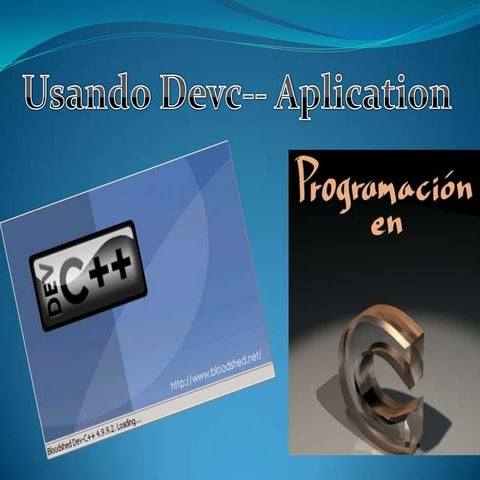 usando dev-c | PPT