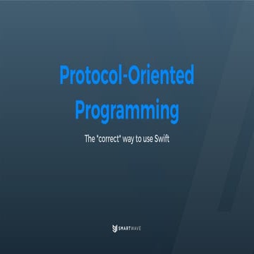 Protocol Oriented Programming In Ios The Correct Way To Use Swift By Jc Velasquez Ppt