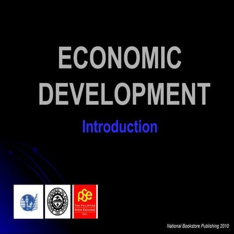 Dev econ chapter 1 | PPT