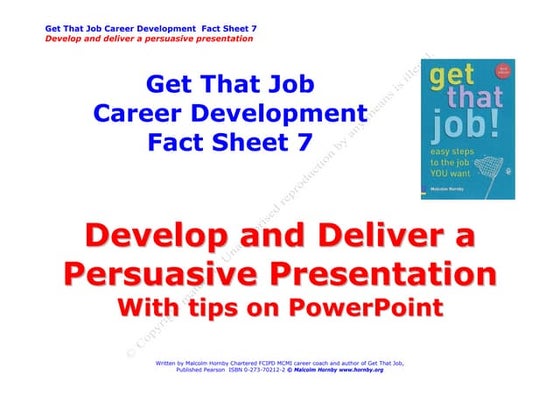 Presentation script template | DOCX