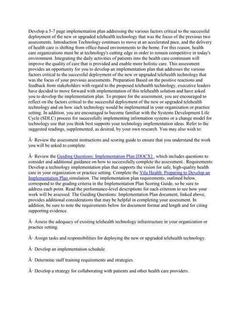 Health Care Facility Activation Planning | PDF