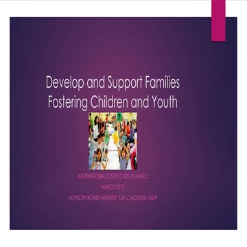 Develop and support families | PPT