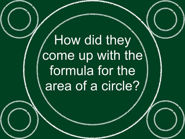 Area of a Circle | PPT