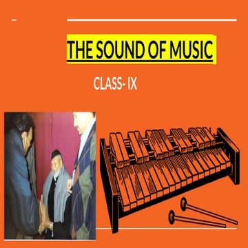 THE SOUND OF MUSIC | PPTX