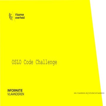 OSLO Code Challenge | PPTX
