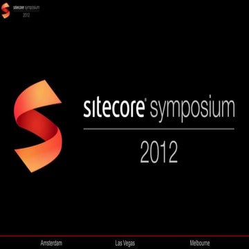 Sitecore Symposium: DMS Where is the data at? | PPTX