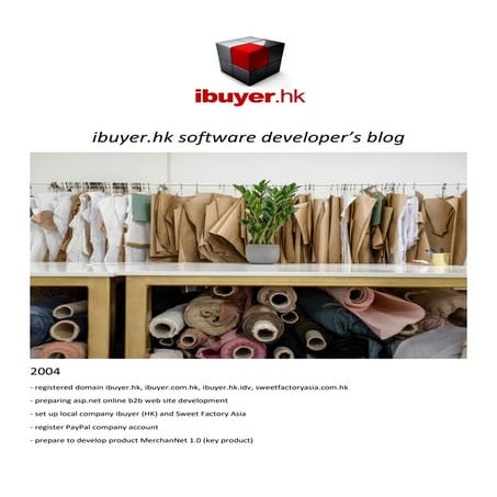 developers blog of the ibuyer.hk software | PDF