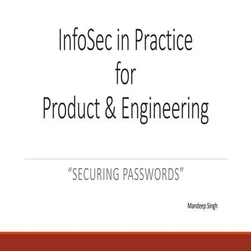 Securing Passwords Ppt 8828