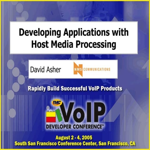 Developing Applications Using Host Processing Instead of DSPs | PPT