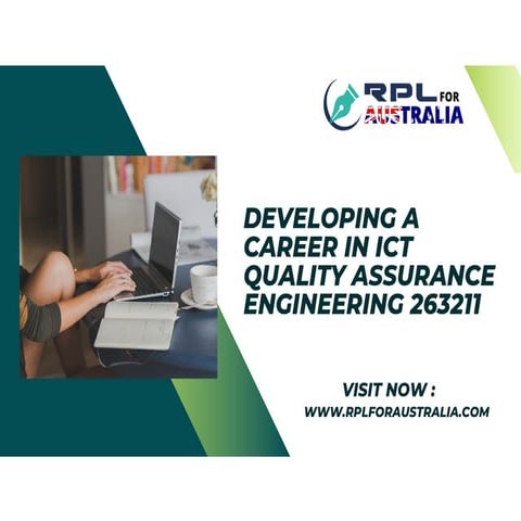 Developing a Career in ICT Quality Assurance Engineering 263211 | PPT