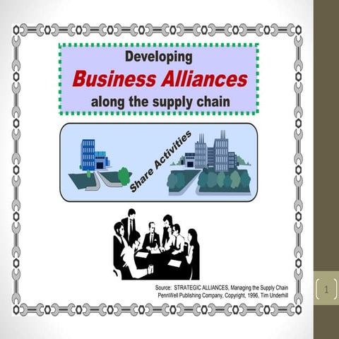 Developing alliances | PPT