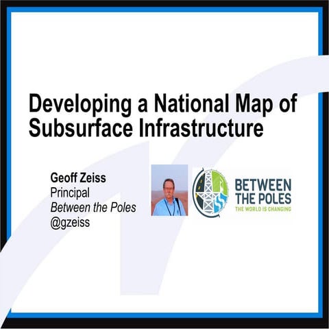 2018 GIS in Development: Developing a National Map of Subsurface Infrastructure | PDF | Civil ...