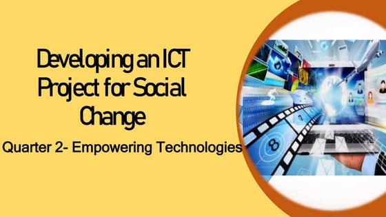 Module 13 ICT as a Platform for Change.pptx | Internet for Beginners ...
