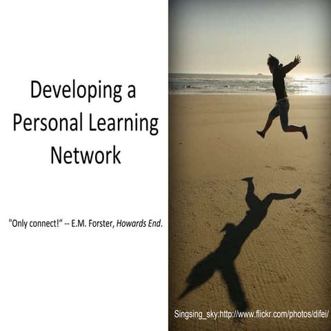 Developing A Personal Learning Network | PPT