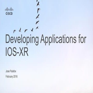 IoS-XR SW: partnering with Elastic: an overview | PDF | Operating Systems | Computer Software ...