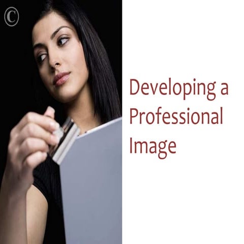 Developing a professional image | PDF