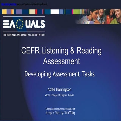 Developing assessment tasks (aoife harrington) | PDF
