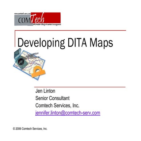 Developing dita maps | PDF
